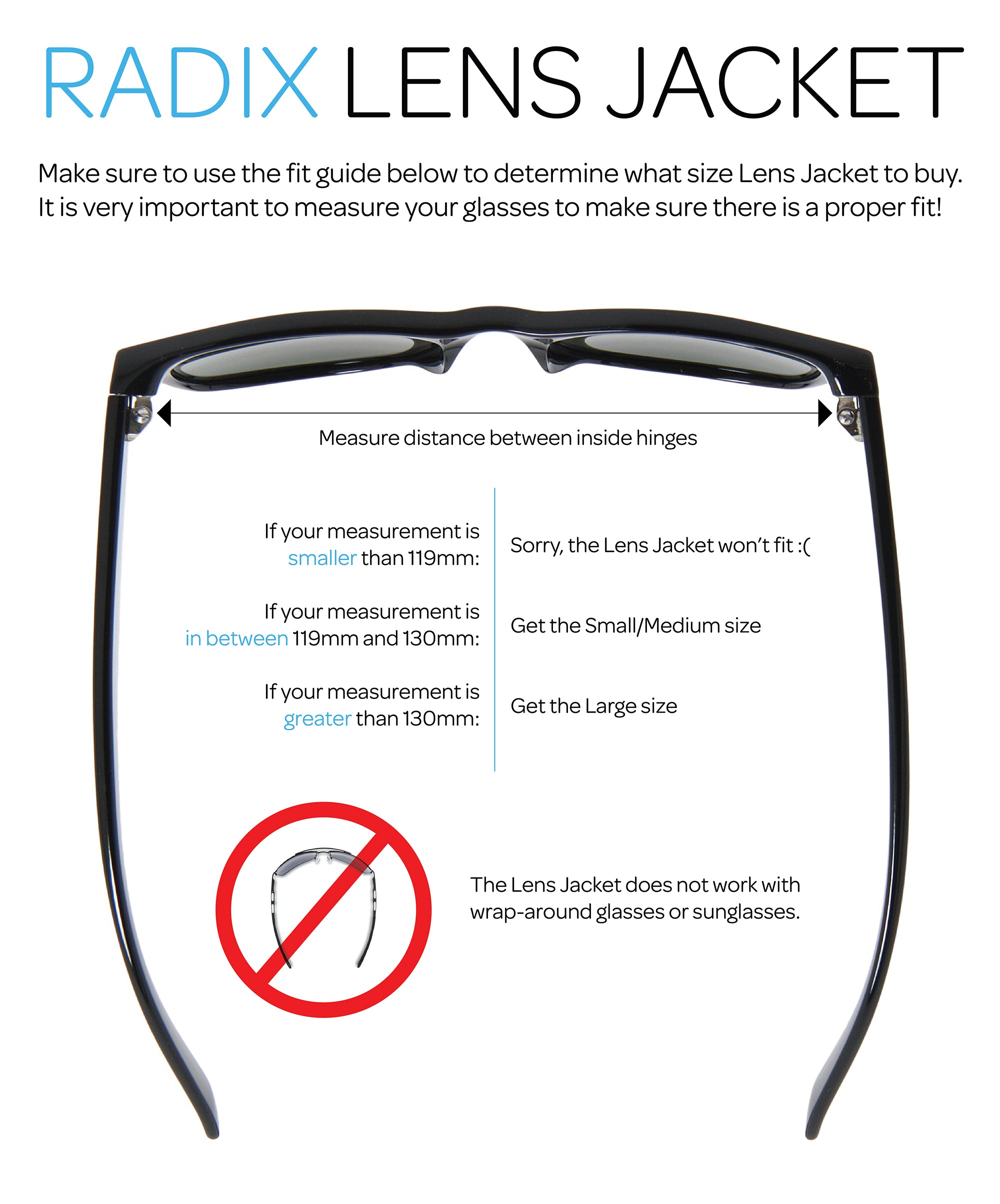 Lens Jacket – Radix Products